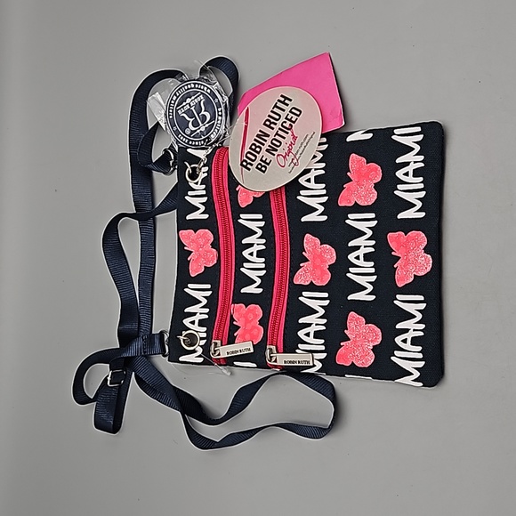 Robin Ruth | Bags | Robin Ruth Miami Butterfly Crossbody Bag New With ...